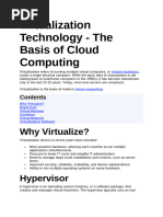 ccs335 Cloud Computing Syllabus | PDF | Virtualization | Cloud Computing
