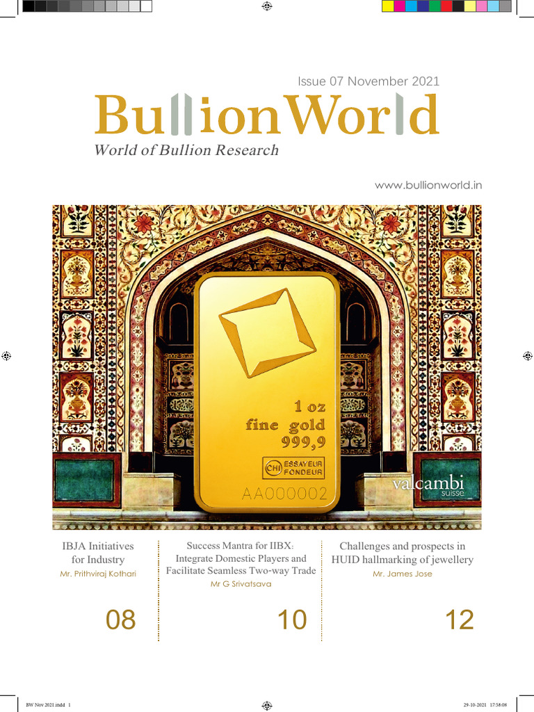 IBJA Gold Industry Initiatives 2021 | PDF | Supply Chain | Sustainability