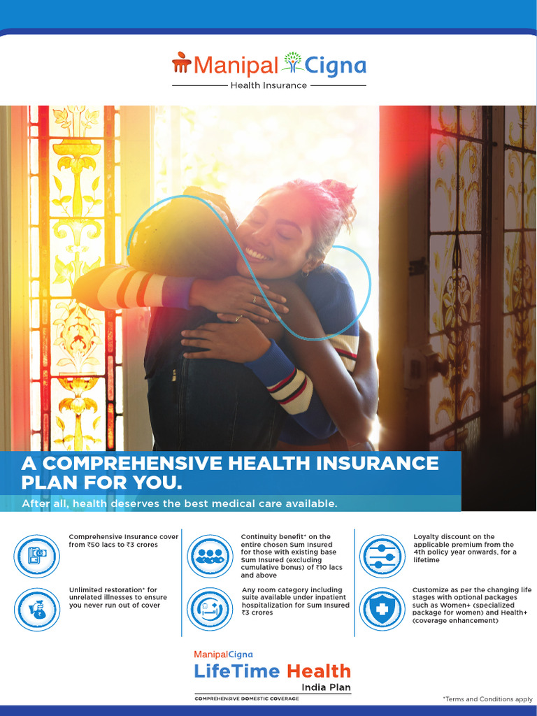 Comprehensive Lifetime Health Insurance Plan | PDF | Insurance | Hospital