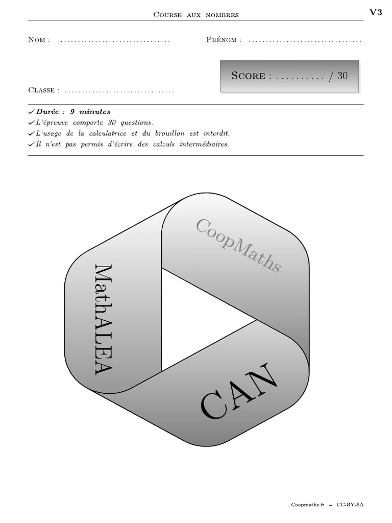 3ème CAN V3 | PDF