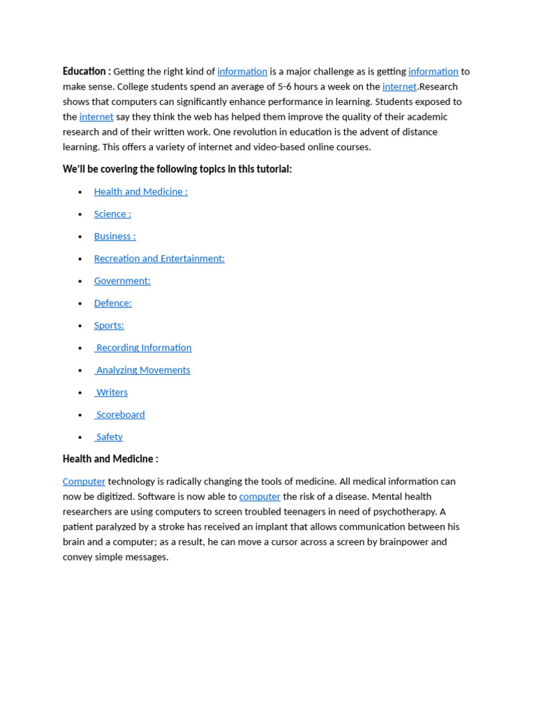 Education | PDF
