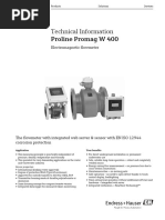 E+H CM42-Datasheet | PDF | Sensor | Calibration
