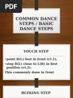 Basic Step Aerobics Movements | PDF