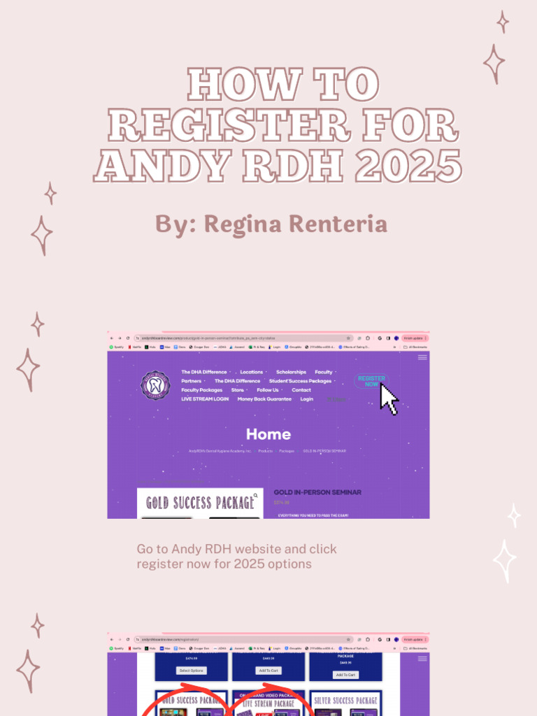 Andy Rdh Registration | PDF