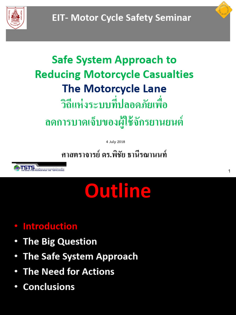 Motorcycle Safety 201807 | PDF