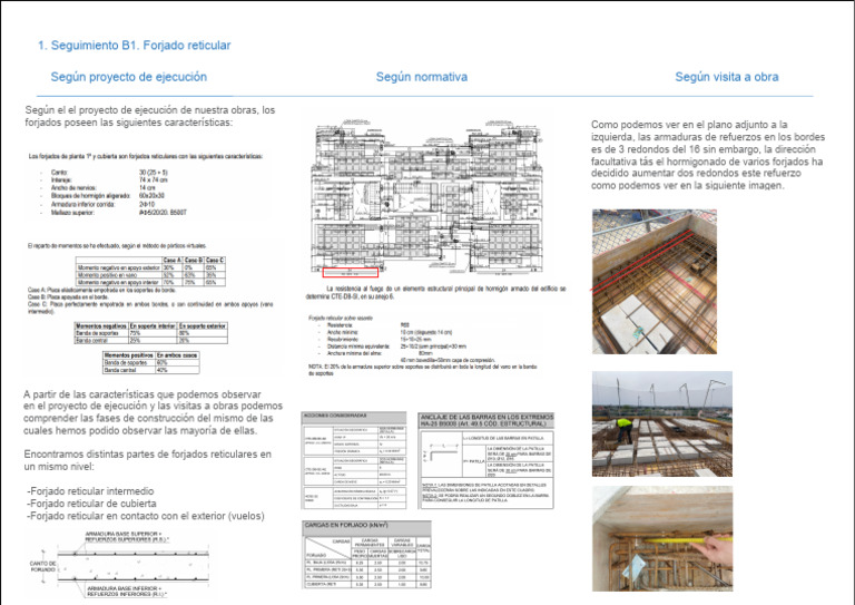 ficha seguimiento de forjado reticular (1) | PDF