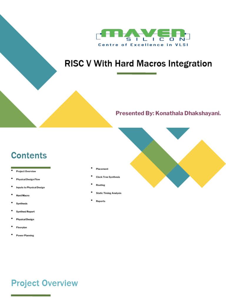 RISC-V IP Design with Hard Macros | PDF | Digital Electronics ...