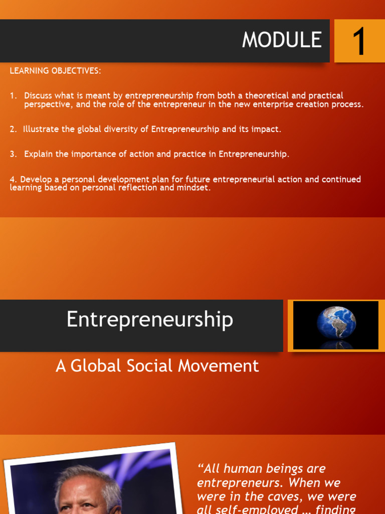 Entrepreneurship As A Global Social Movement | PDF | Entrepreneurship ...