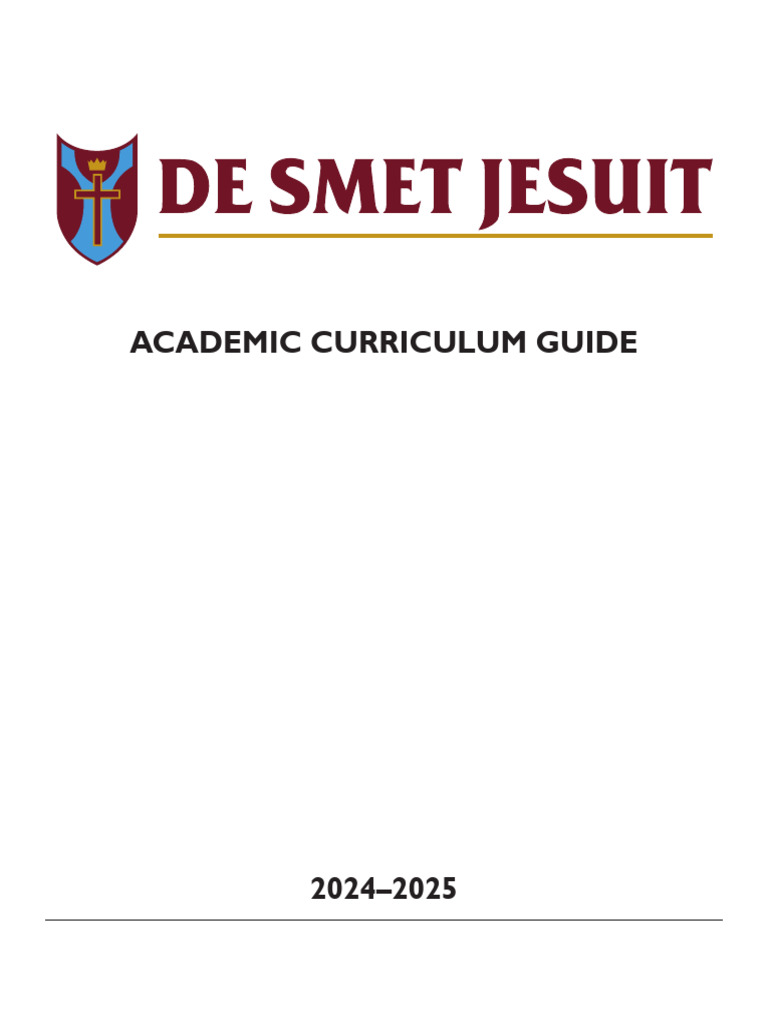 De Smet Jesuit 2024-2025 Curriculum Guide | PDF | Advanced Placement ...