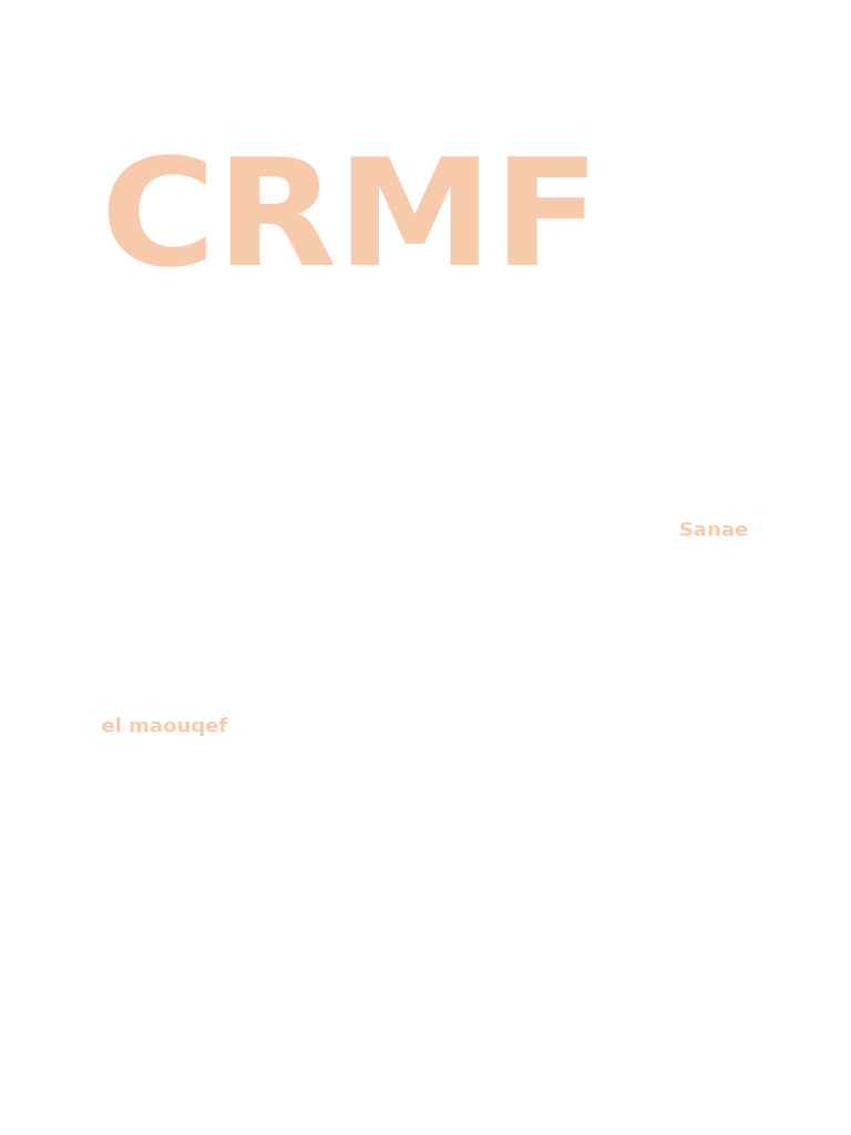 CRMF | PDF