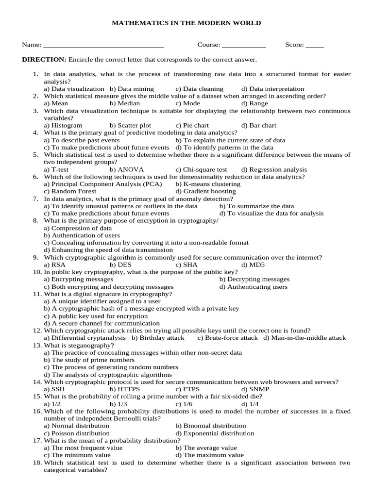 diagnostic | PDF | Mathematical Optimization | Trigonometric Functions