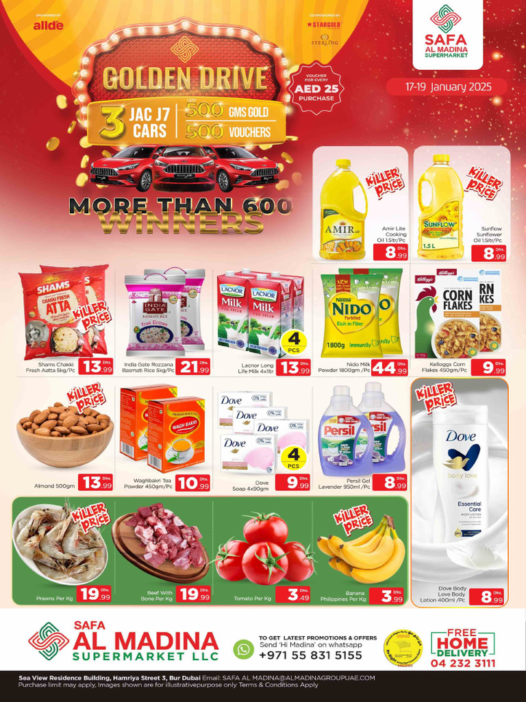 Safa Al Madina Offer Booklet 2025 Jan 17 To 19 | PDF