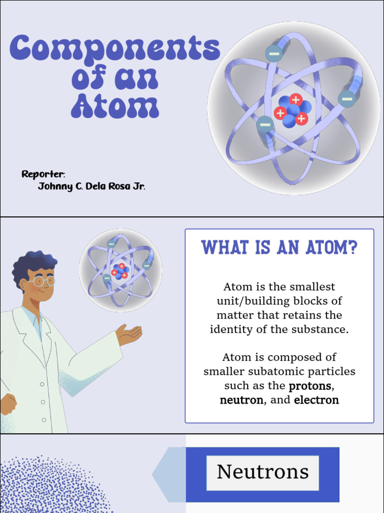 Components of An Atom | PDF