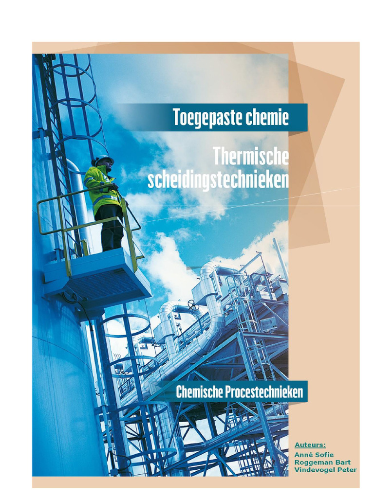 Thermische Scheidingstechnieken 2019-2020 | PDF