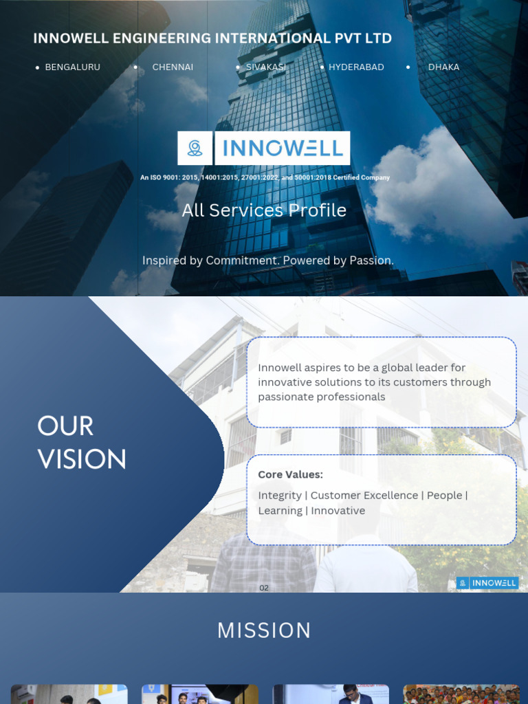 Innowell Engineering Services Profile | PDF | Building Information ...