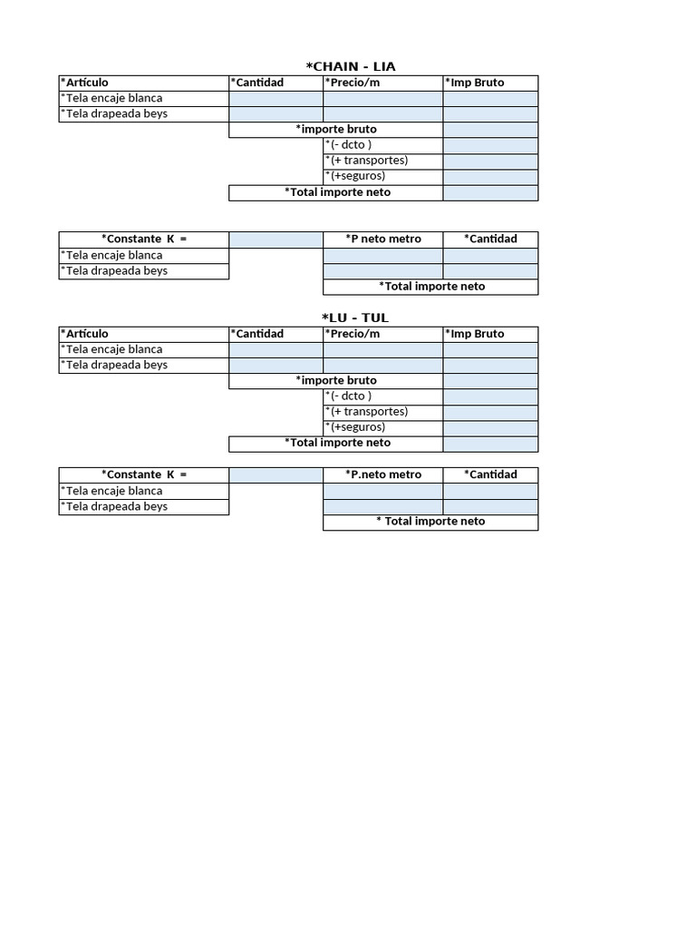 Ud 2 Examen Ejercicio 1 Cte K (Plantilla) | PDF