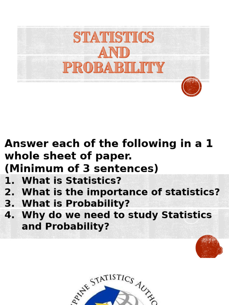 l1 l2 Introduction to Statistics 1 | PDF | Statistics | Science