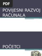 Historijski Razvoj Računara | PDF
