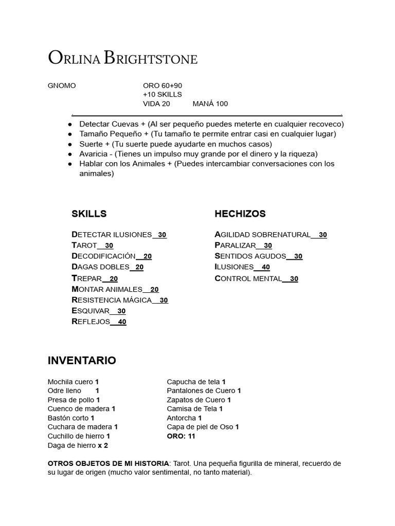 Orlina Brightstone | PDF