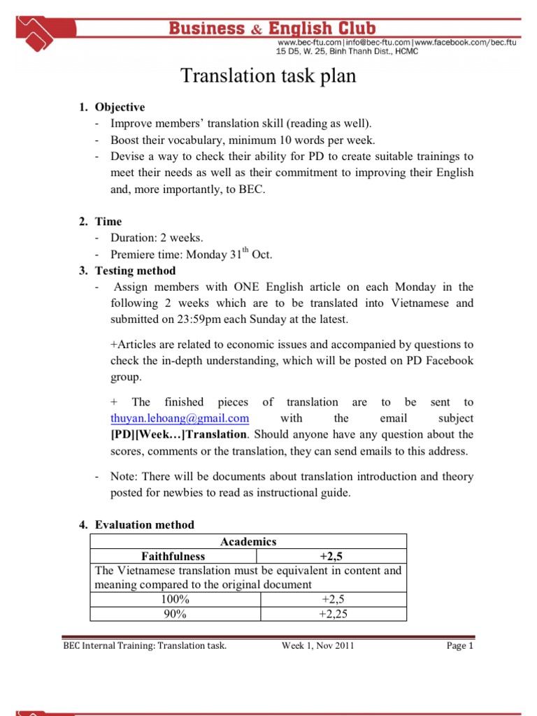 (Training) Translation Task Week1 | PDF | Translations | Online Advertising