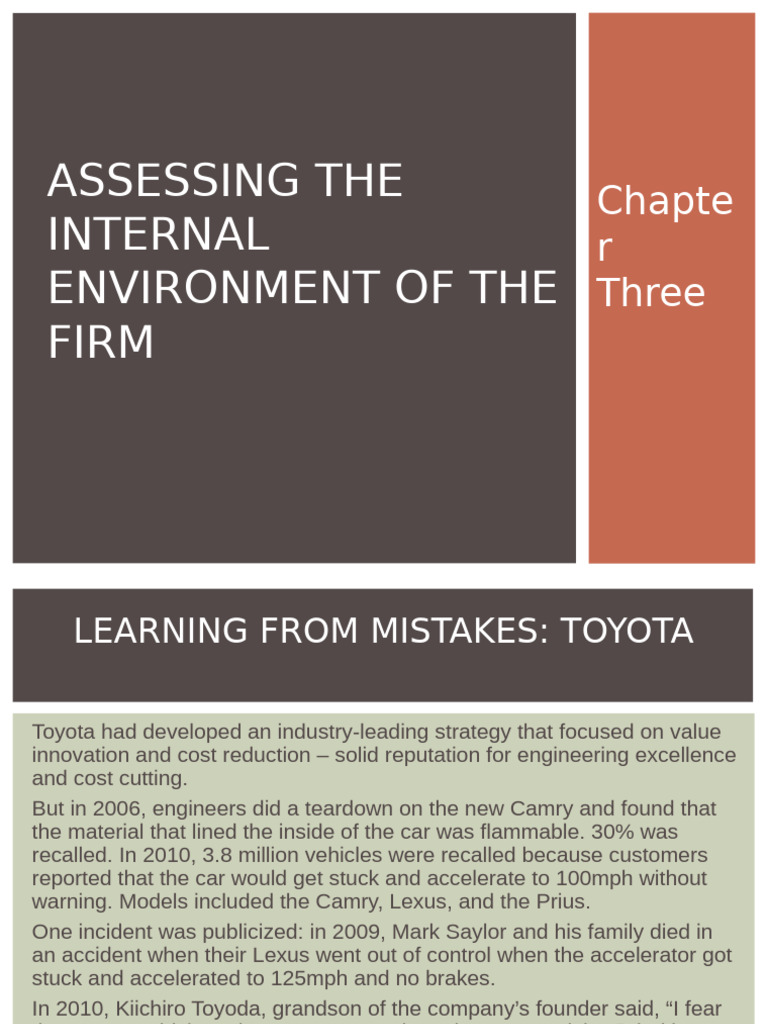 Chap003 - Strategic MGT - ASJedit | PDF | Logistics | Value Chain