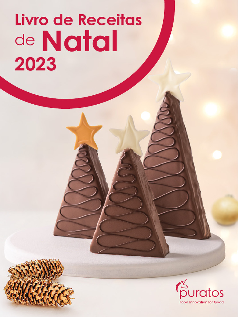 Receitas de Natal Puratos 2023 | PDF | Pães | Massa