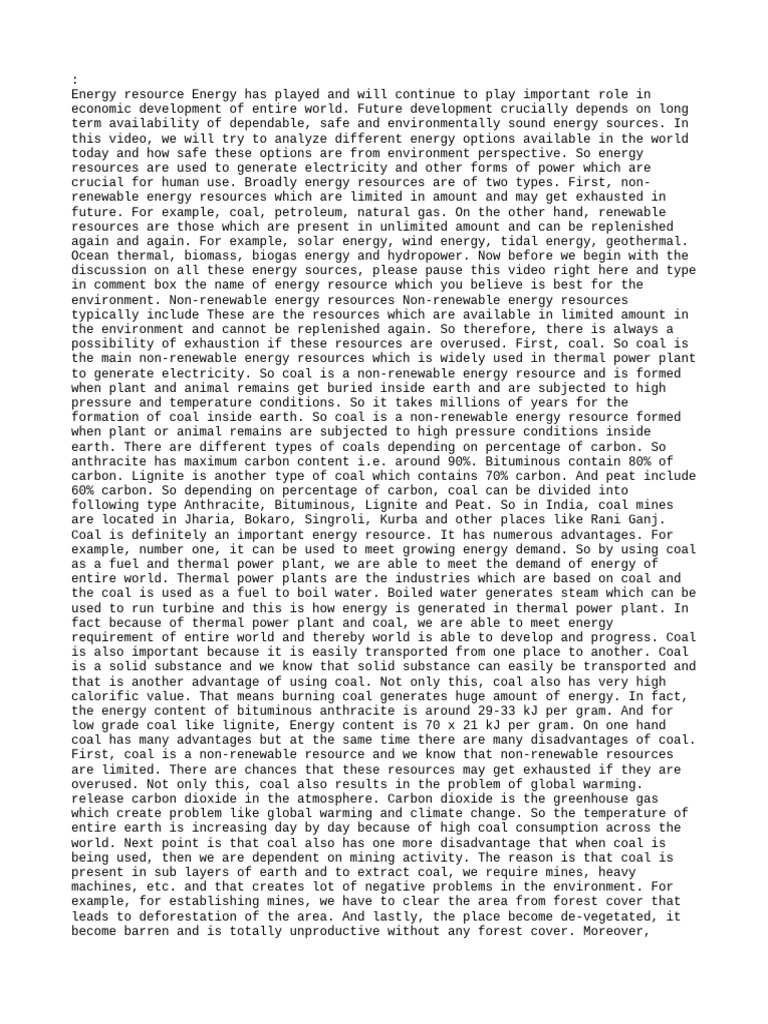 Natural Resources Part 3 | PDF | Anaerobic Digestion | Biogas