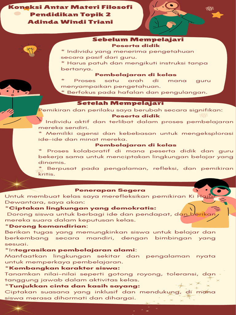 KONEKSI ANTAR MATERI TOPIK2 ADINDA WINDI | PDF