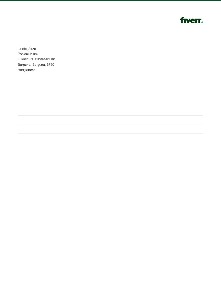 Fiverr Earnings Statement 2024 | PDF