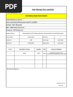 Material Issue Slip | PDF