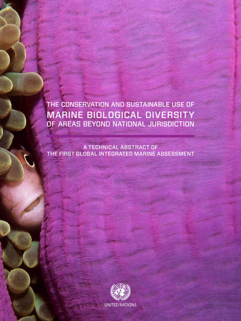 The Conservation and Sustainable Use of Marine Biological Diversity of ...