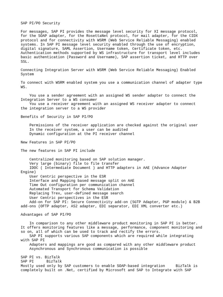 Sap Pipo Guru99 Tutorials1 Pdf Web Service Computing 4543