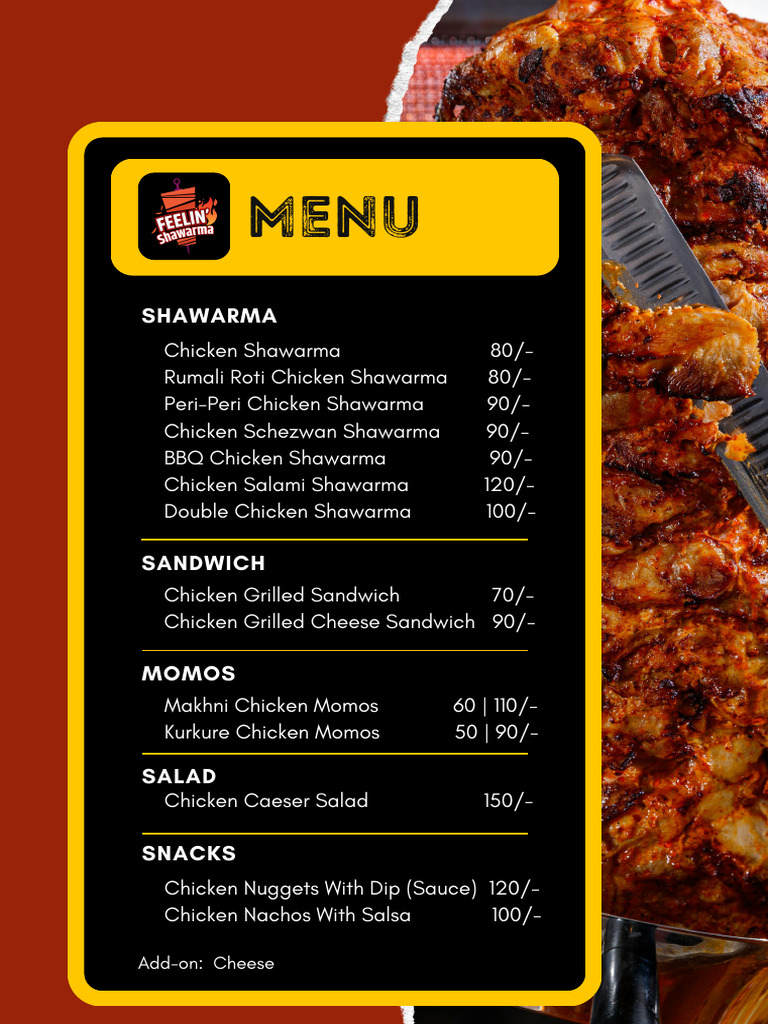 Green Modern Food Menu | PDF