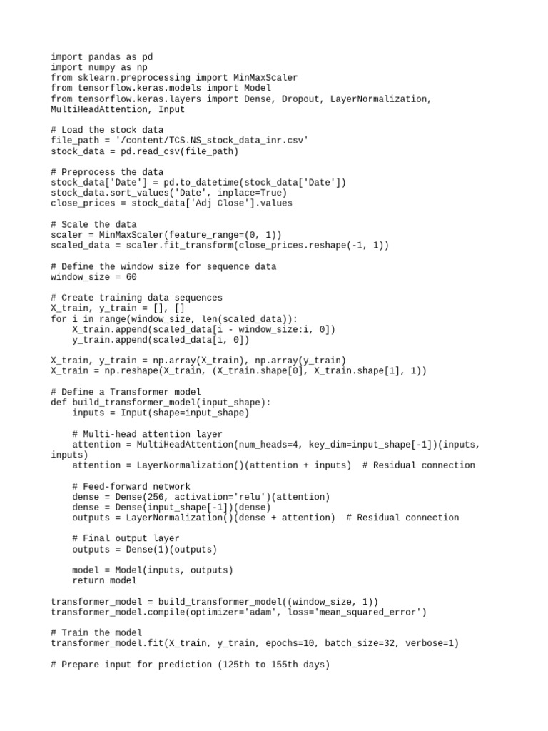 TRANSFORMERS CODE | PDF | Computational Neuroscience | Machine Learning