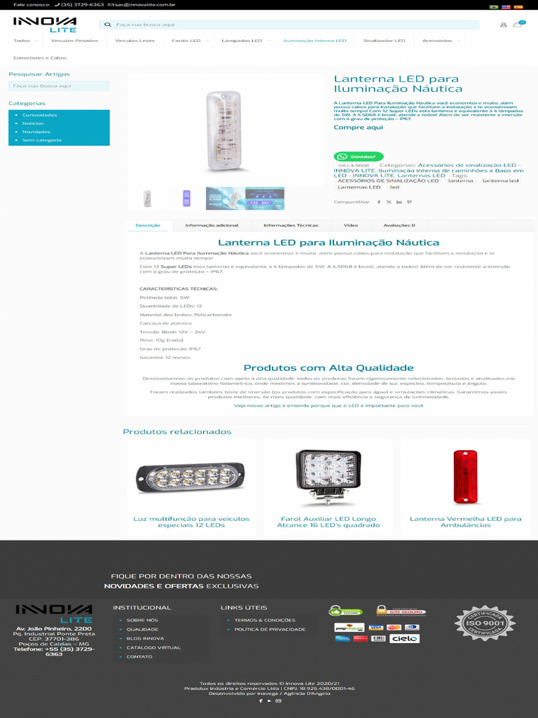 FireShot Capture 1476 - Lanterna LED para Iluminação Náutica ...