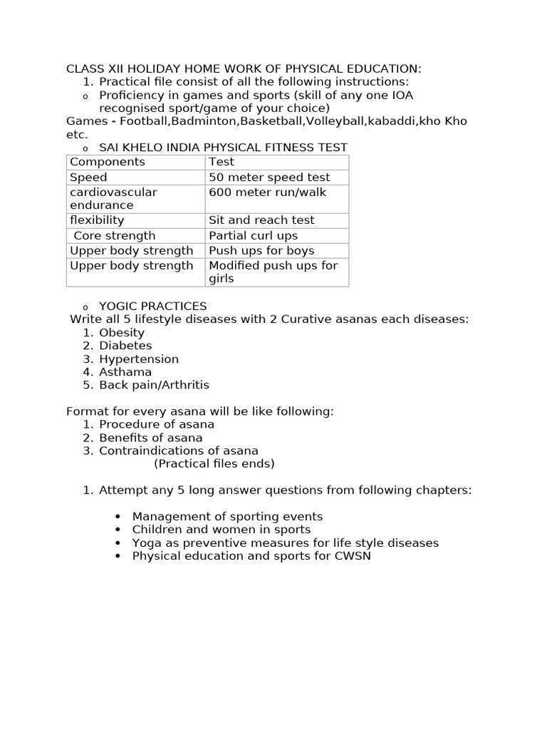 PHE Practical File | PDF