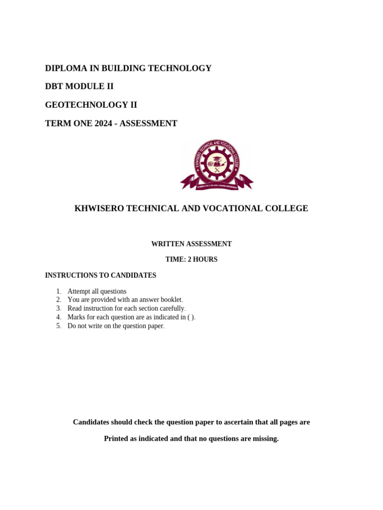 Geotechnology Mod 2 (2 Copies) | PDF