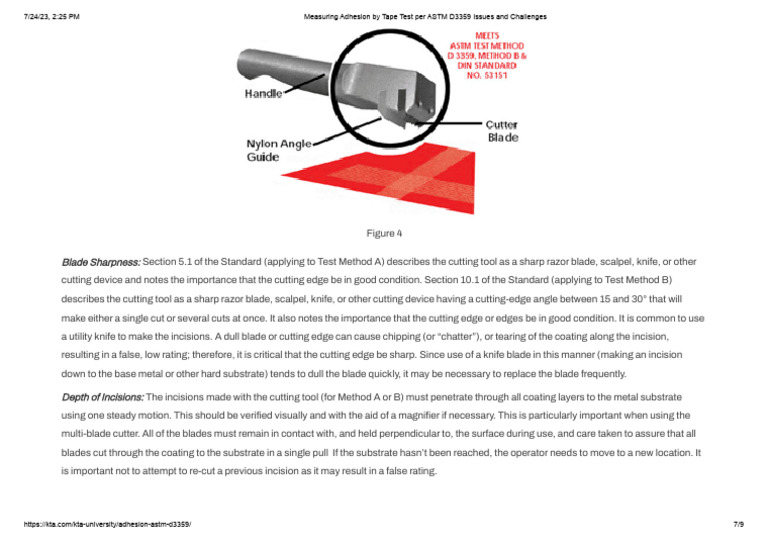 7 - PDFsam - Measuring Adhesion by Tape Test Per ASTM D3359 Issues and ...