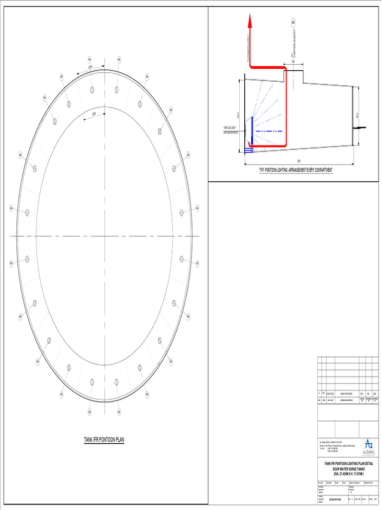 AZ-942-SK-1004 - RA (Pontoon Lighting Plan) | PDF