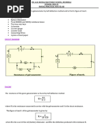 Exp 4 - Galvanometer Resistance - Half Deflection Method | PDF | Electromagnetism | Electricity