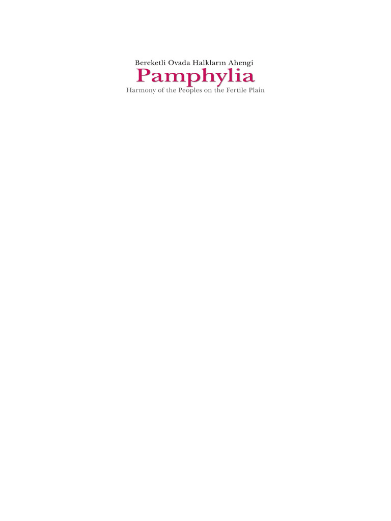 Pamphylia Jenerik Onsoz | PDF