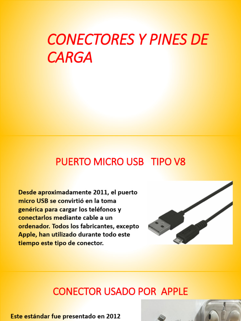 Tipos de Conectores USB y Mantenimiento | PDF | USB | Electrónica