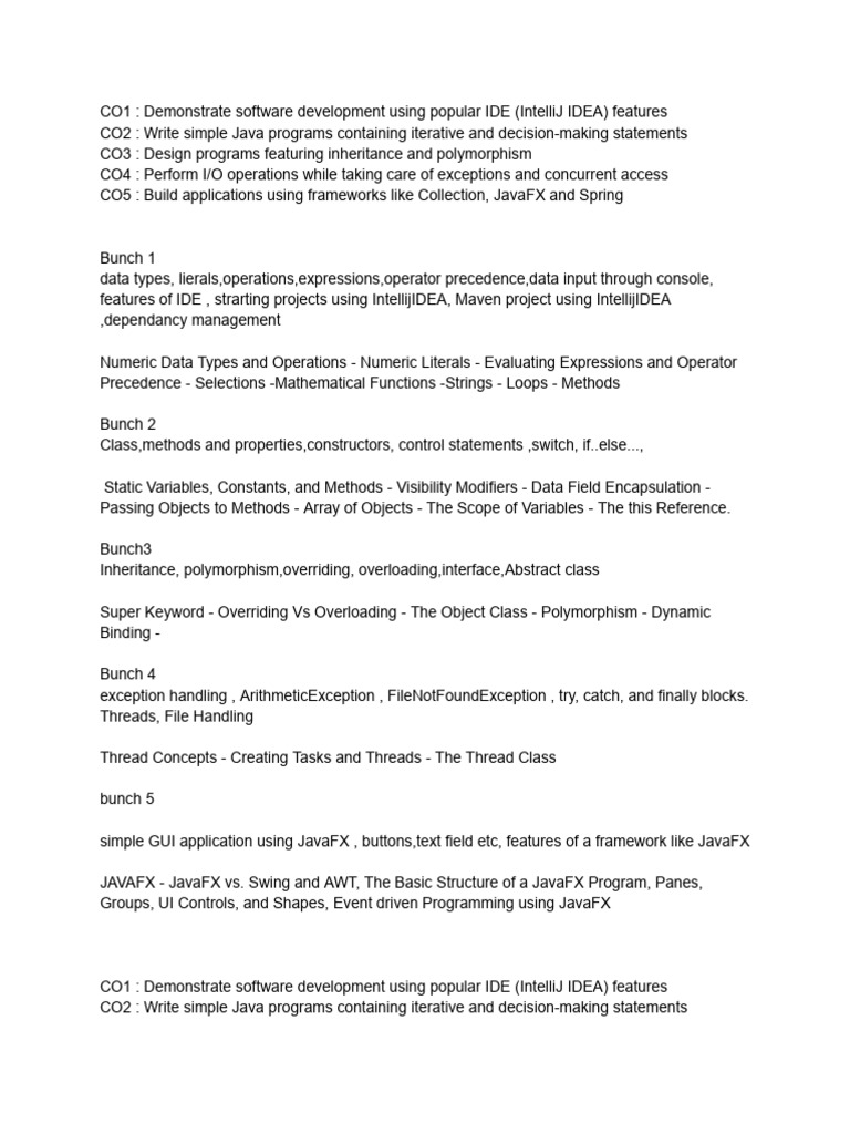 Ca3 Quick Revision | PDF