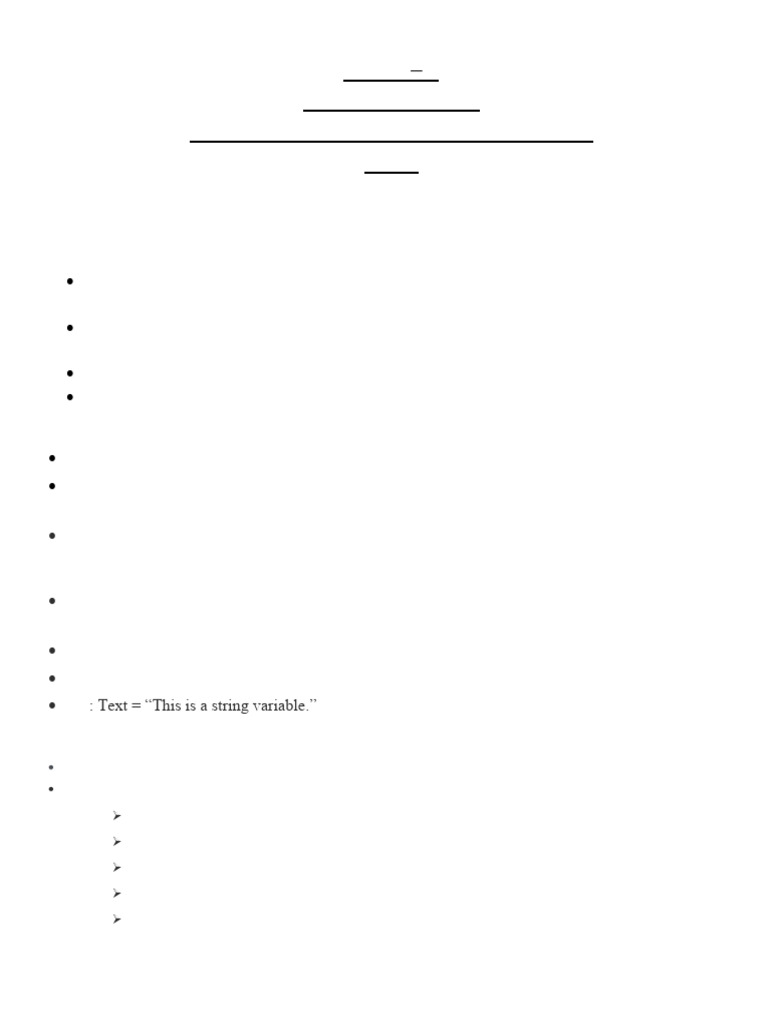 Chapter 5-Hello World | PDF