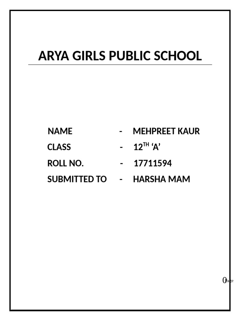 class-xii-ip-practical-file-2020-21 h | PDF | Computer Data | Data Management