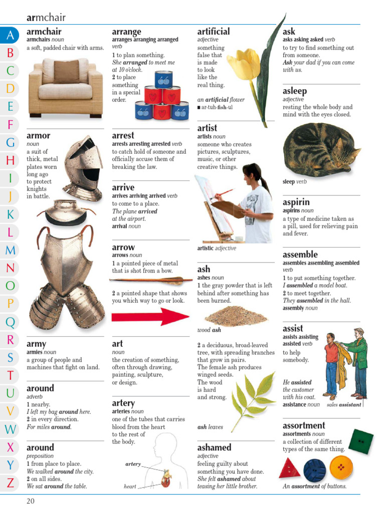 Children_s illusrated Dictionary-22 | PDF | Chair | Verb