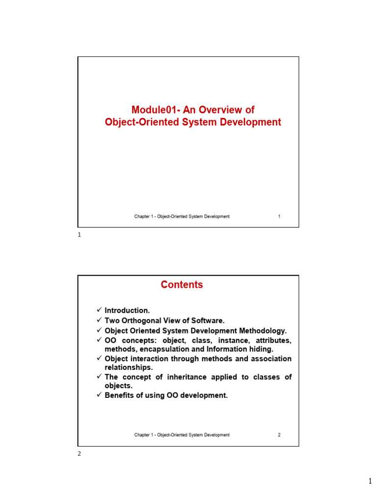 1-Introduction- Basics of Objects-14-12-2024 | PDF | Object Oriented Programming | Class ...