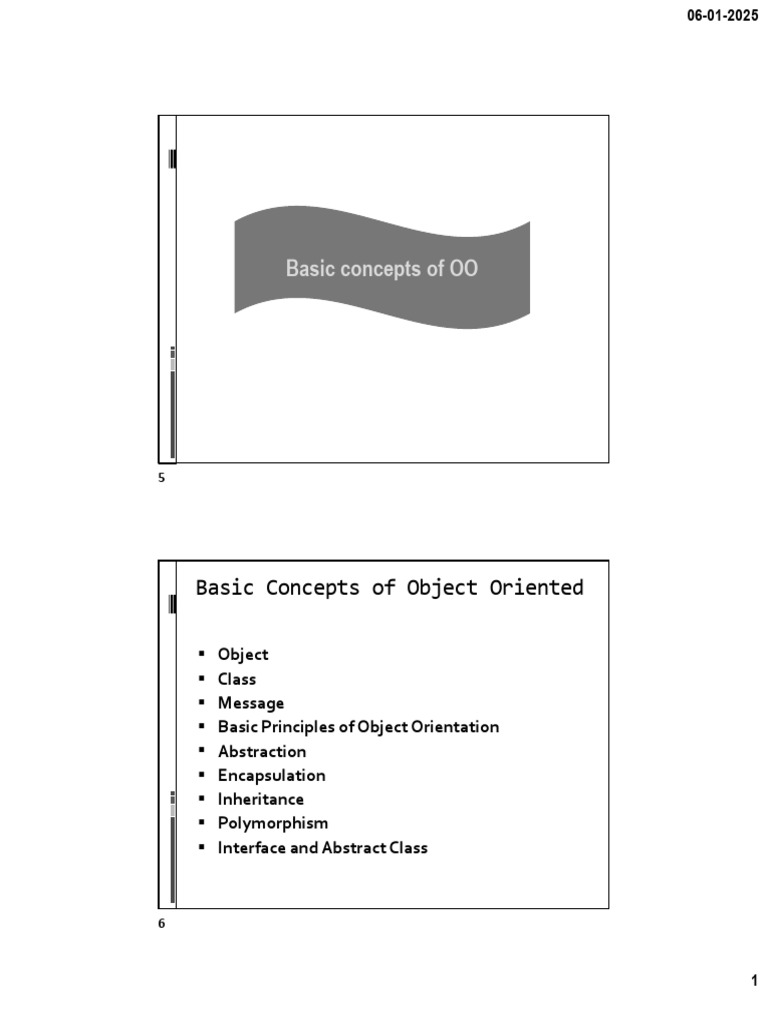 Introduction Basics Of Objects Pdf Class Computer Programming Inheritance Object