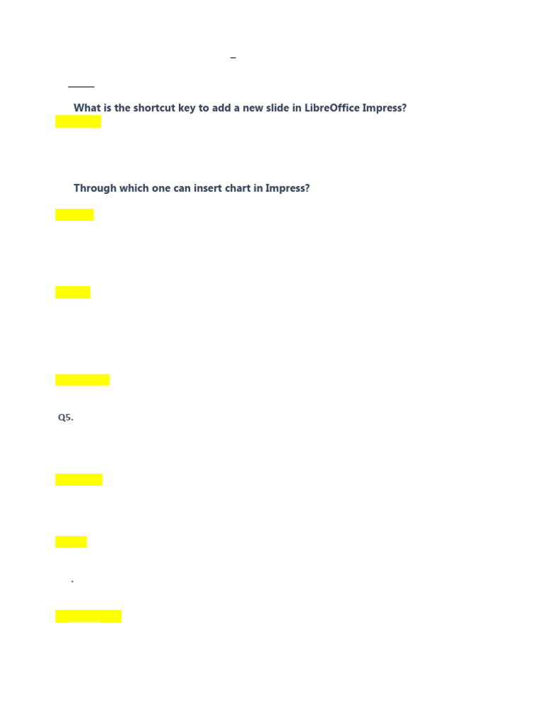 Class IX Part B Unit - 5 Digital Presentation | PDF | Keyboard Shortcut ...