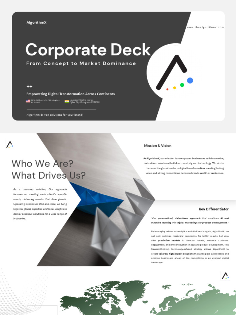 Corporate Deck | PDF | Search Engine Optimization | Mobile App